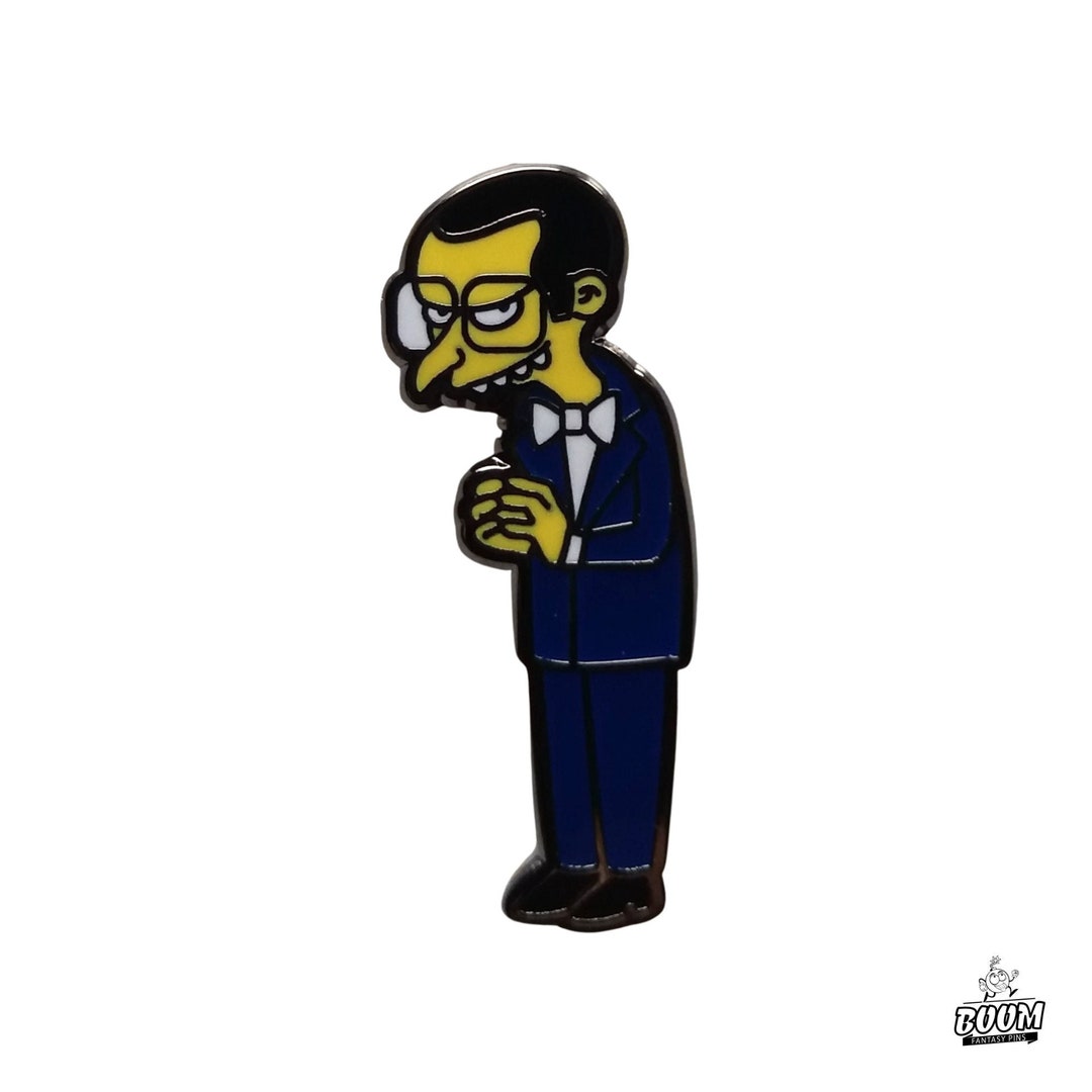 Mr. Burns, the Simpsons: Unique Fantasy Pins, Simpson Pin, Perfect for ...