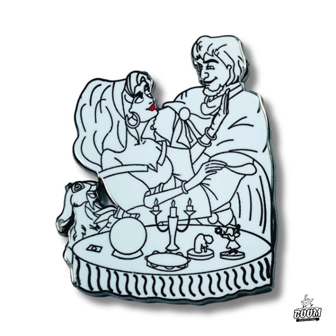 Esmeralda and Phoebu, the Hunchback of Notre Dame, Disney Fantasy Pins ...