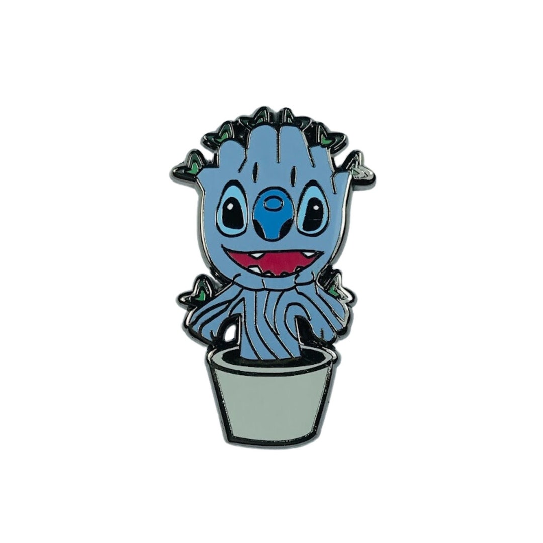 Stitch as I Am Groot, Lilo & Stitch, Disney Fantasy Pins, I Am Groot ...