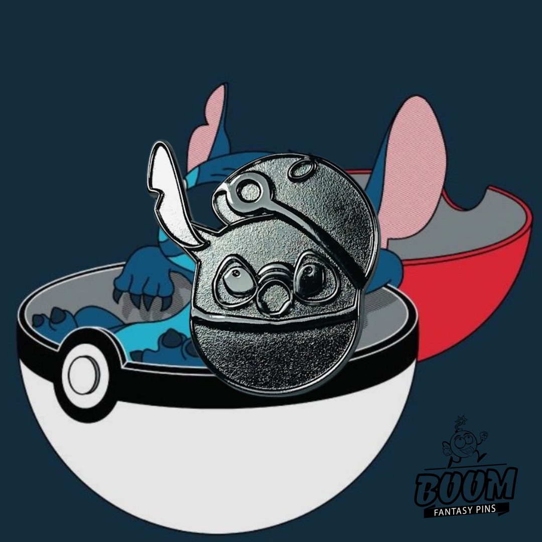 Stitch Pin, Stitch in Poké Ball, Lilo&stitch: Adorable Disney Fantasy ...