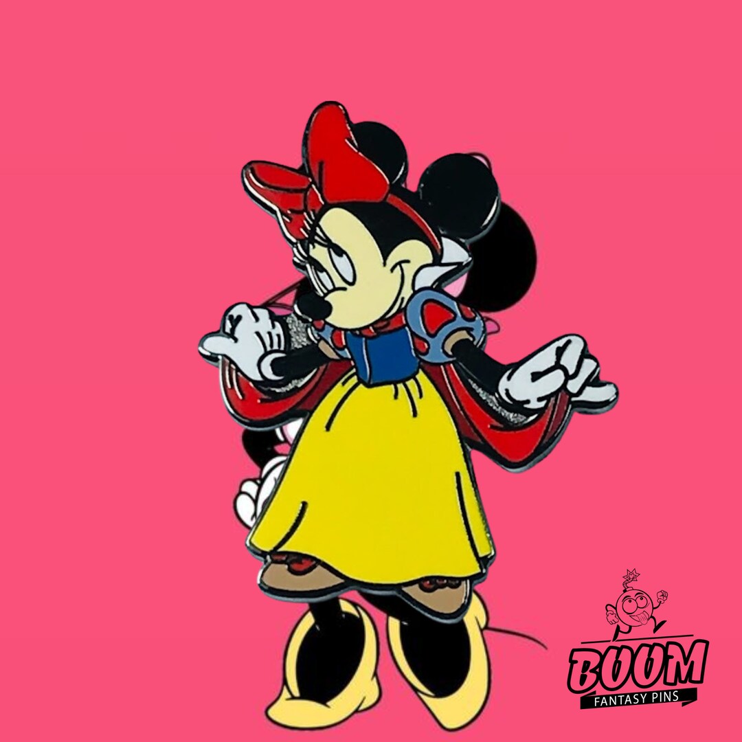 Minnie Mouse as Snow White, Snow White & 7 Dwarfs: Disney Fantasy Pin ...