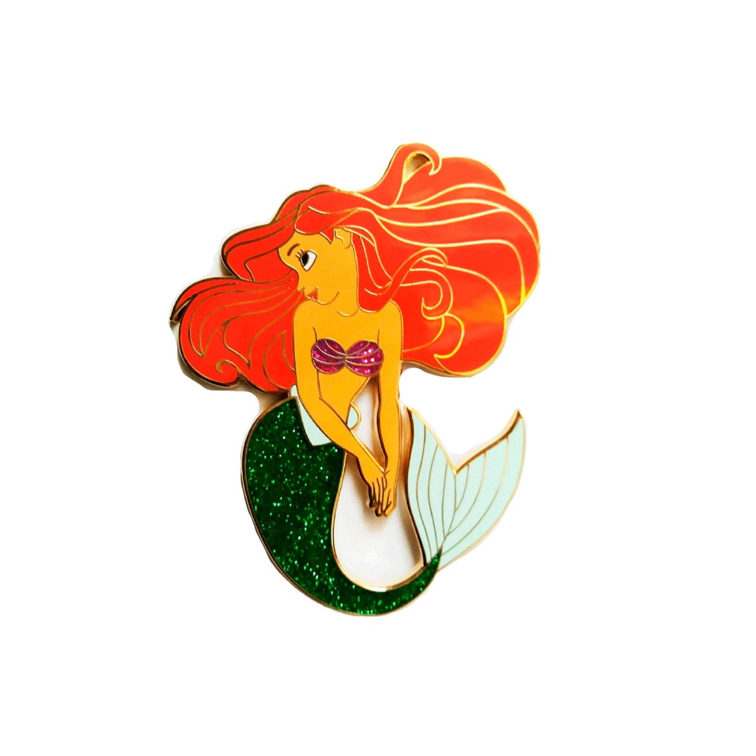 Princess Ariel From the Little Mermaid: A Magic Disney Fantasy Pins, in ...