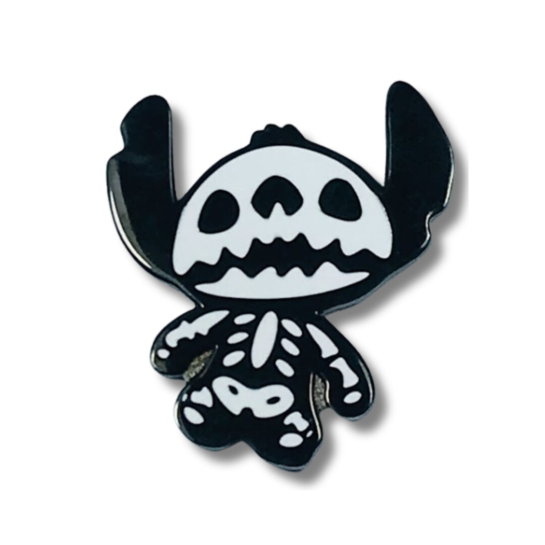 Pin – Stitch From Lilo and Stitch – Disney Fantasy | Halloween Skeleton ...