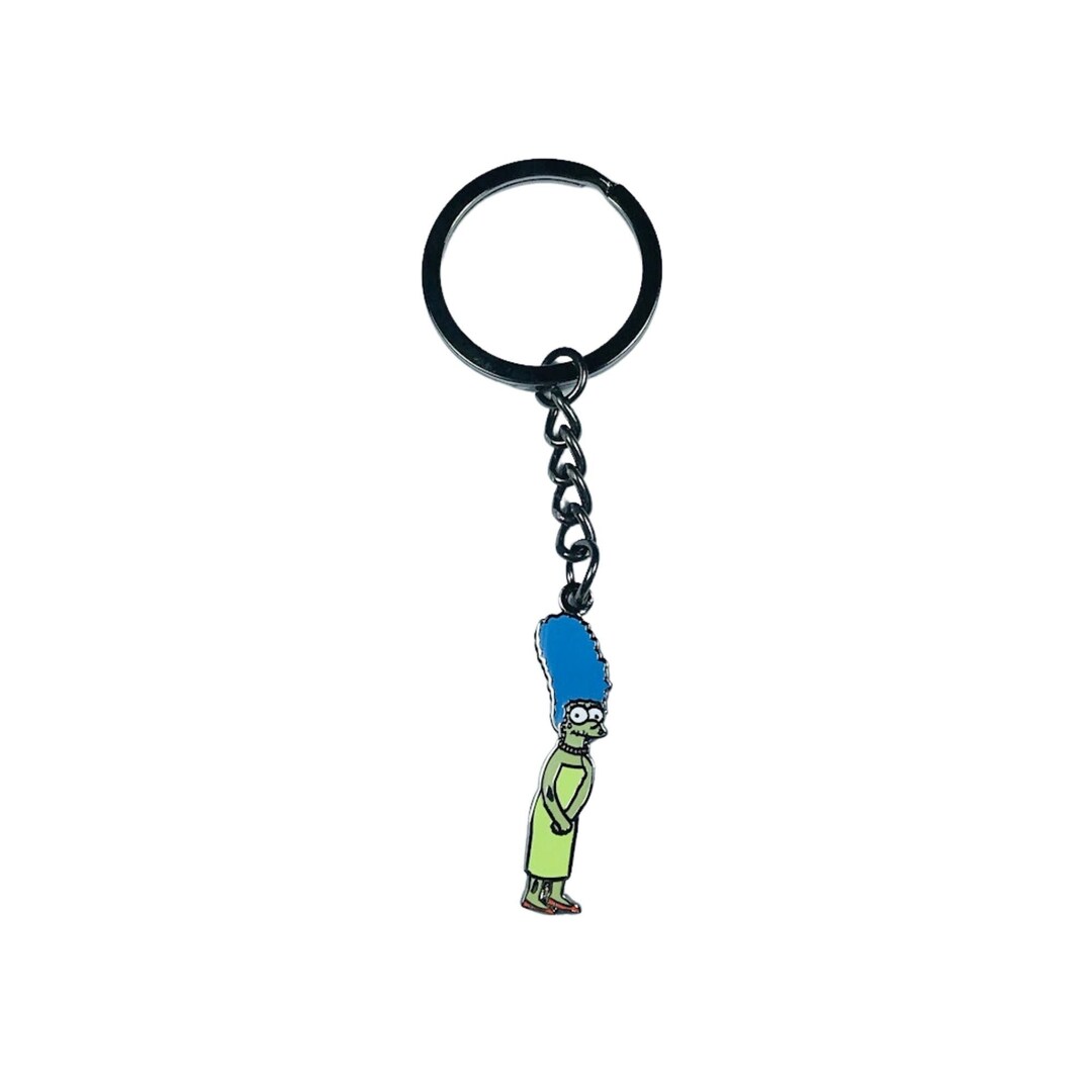 Marge Simpsons Keychain, the Simpsons: Unique Fantasy Keychains, Marge ...