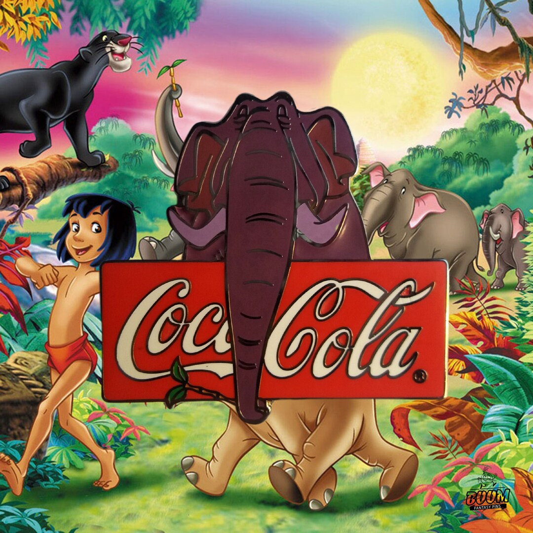 Colonel Hathi Pin, Colonel Hathi With Coca Cola, the Jungle Book ...