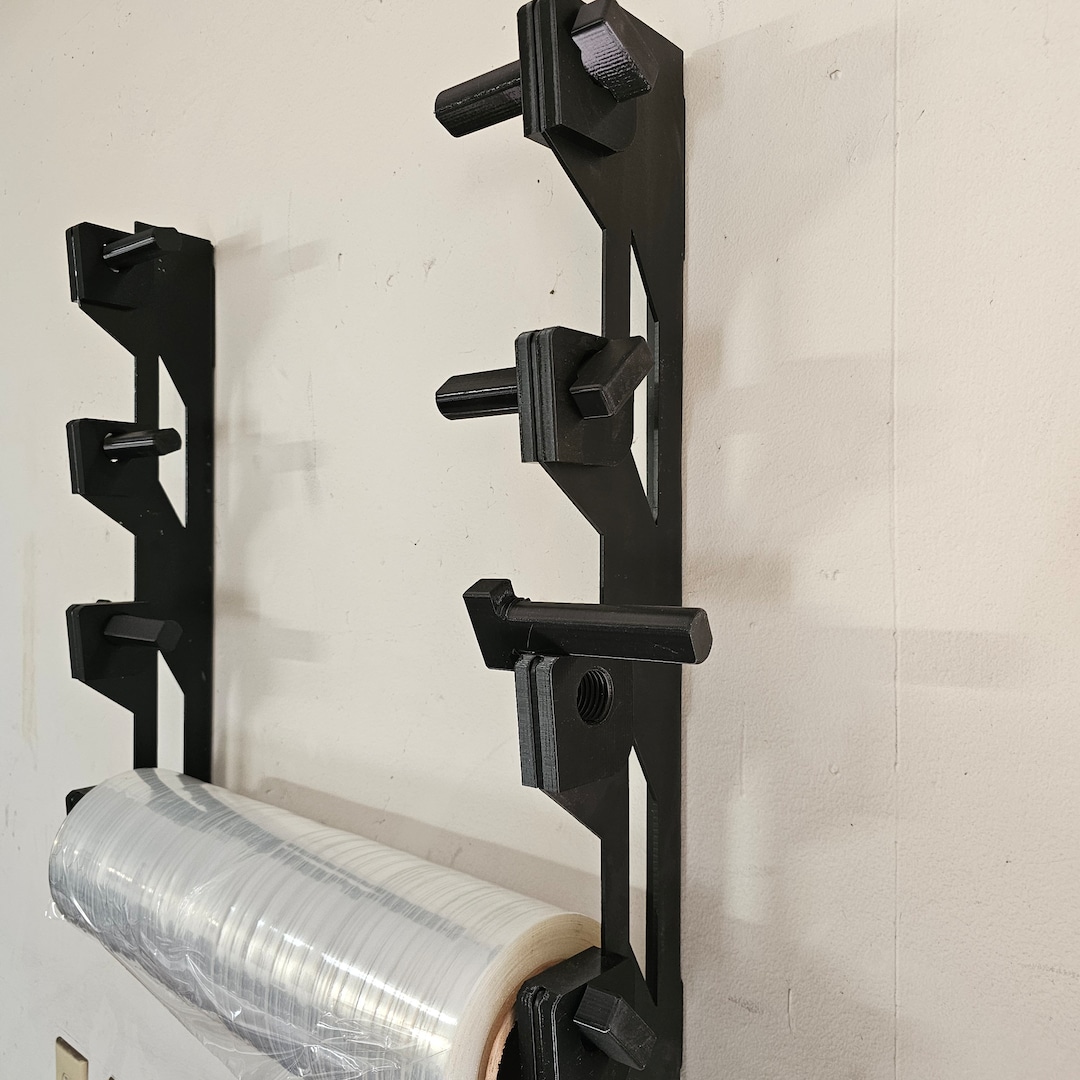 Universal Quick Change Rack Insert for Tint and Vinyl Rolls 3D Printed ...