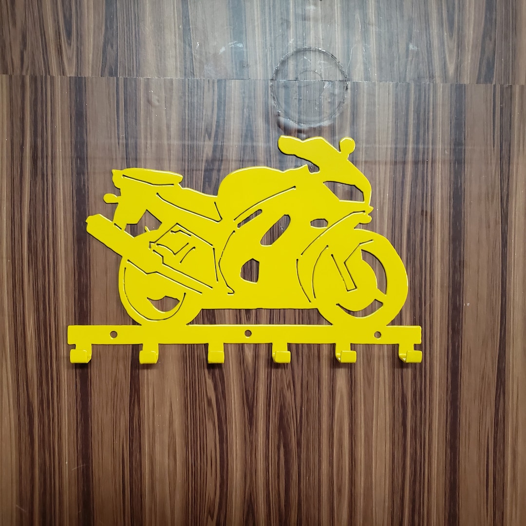 Motorcycle Key Hanger | Sports Bike Design - Etsy