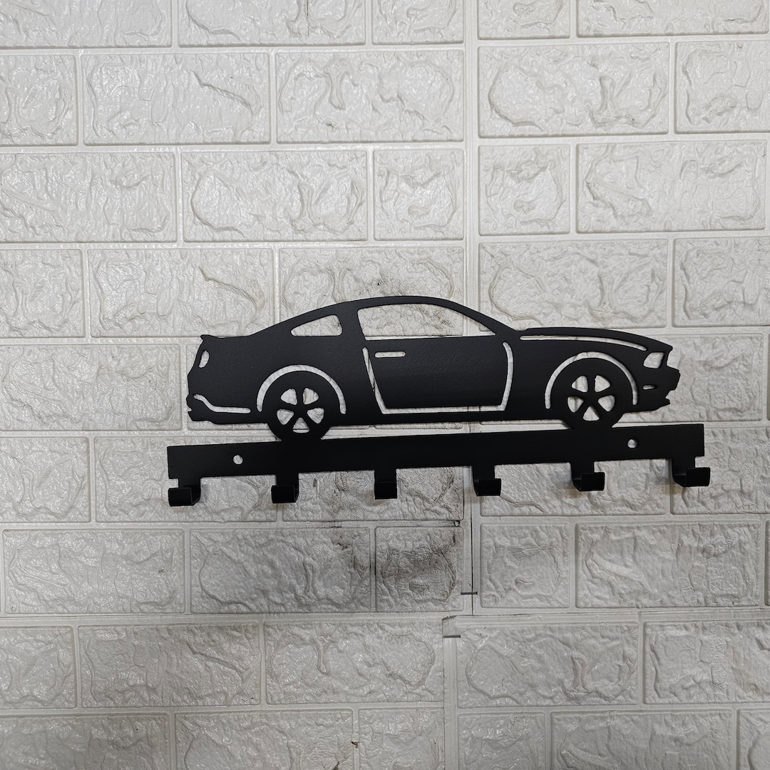 Sports Car Custom Key Hanger, Muscle Car, Racing Inspired Key Holder - Etsy