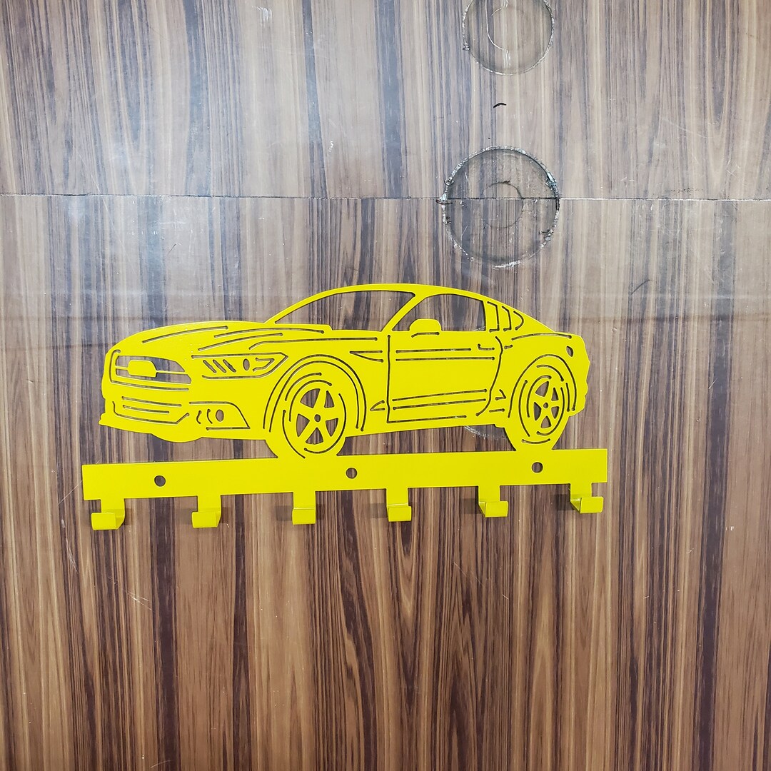 Sports Car Custom Key Hanger Muscle Car Racing Inspired Key - Etsy