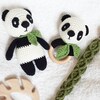 Micro PANDA, Handmade Bamboo Bear, Black-and-white Bear - Etsy