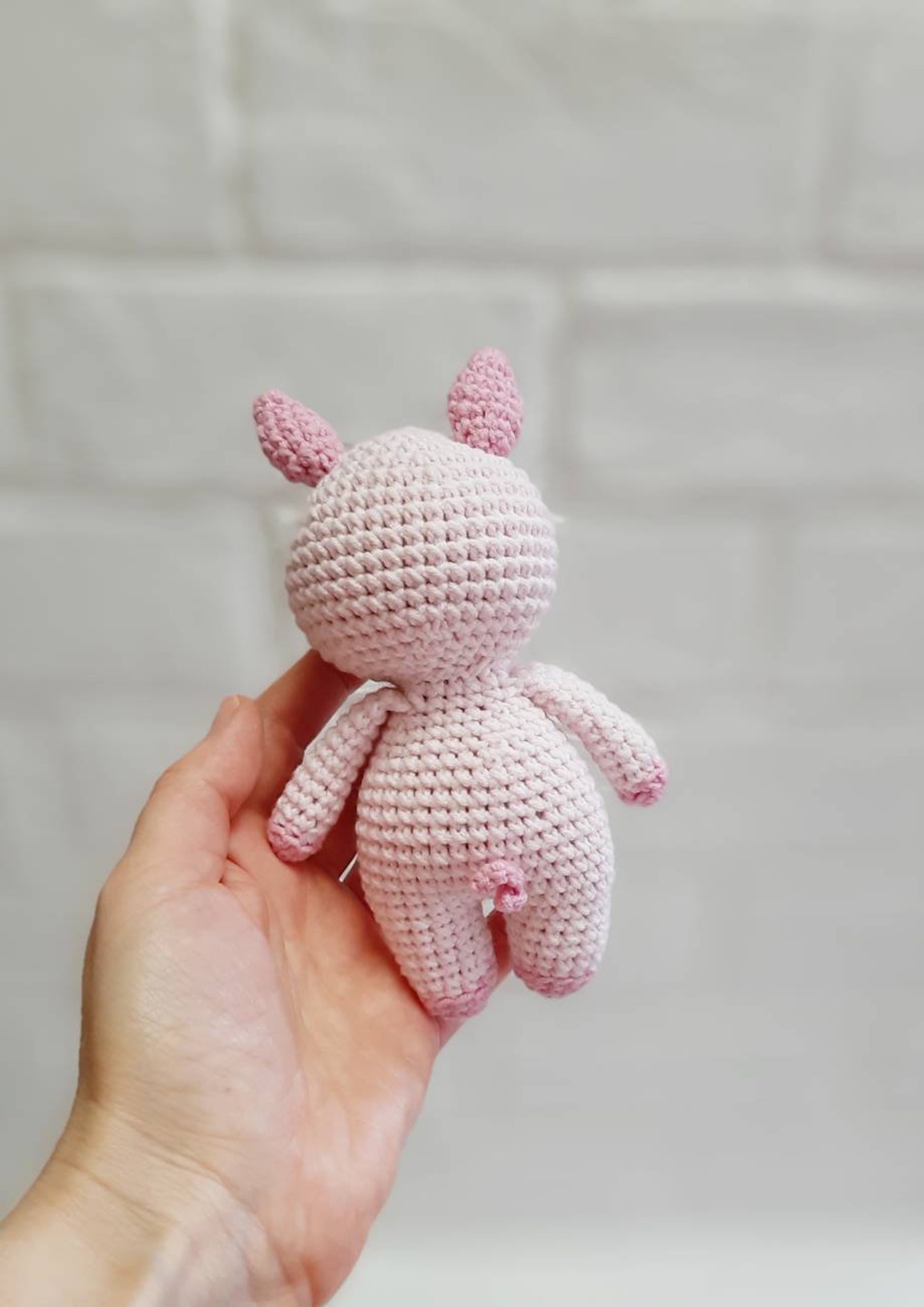 Farm Baby Gift Set: Pig Rattle and Booties, Farm Baby Toy, Plush Piggy ...