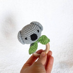 Koala Baby Personalized Rattle, Baby Announcement Rattle Koala Baby ...