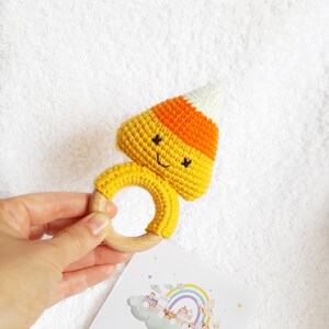 Halloween Baby Toys, Newborn Halloween Candy Corn Rattle, Halloween ...