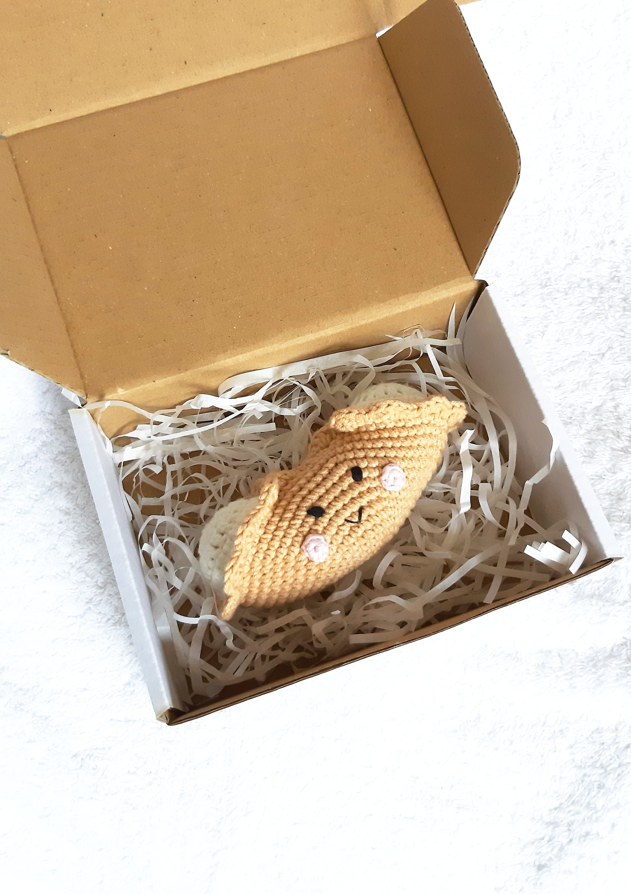 Crochet Cannoli Rattle Pattern, Amigurumi Cake Stuffed Ornament (PDF ...