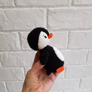 Stuffed Penguin Animal Toy, Teddy Penguin for Baby, Penguin Crochet ...