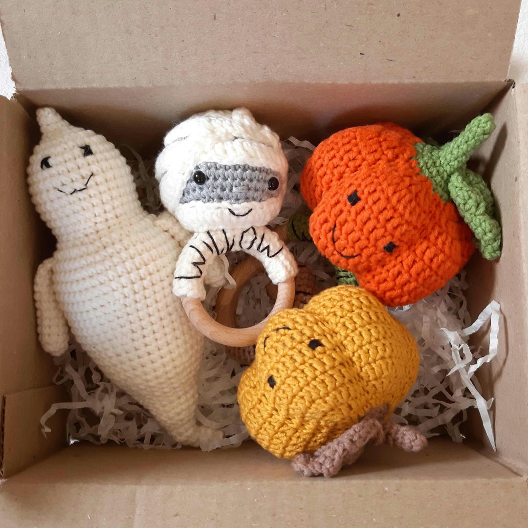 Halloween Baby Toys, Newborn Halloween Pumpkin Rattle, Ghost Baby ...