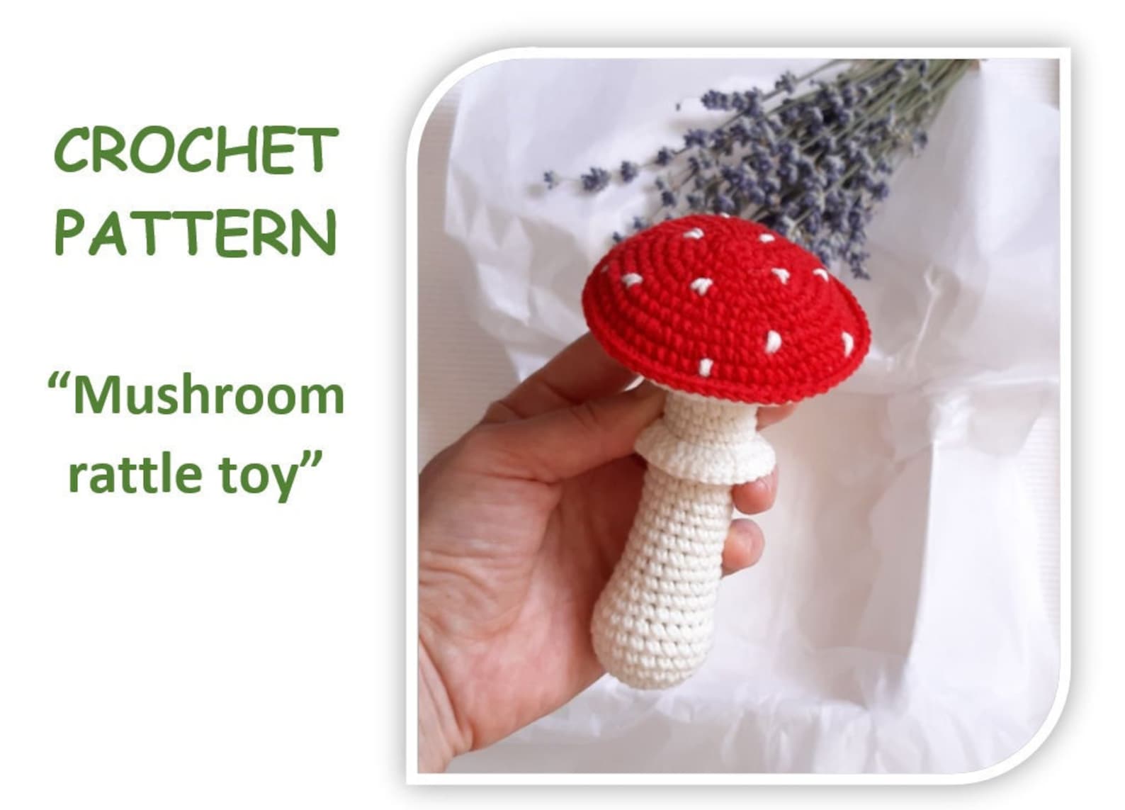 Crochet Mushroom Pattern Magic Mushroom Crochet Pattern - Etsy