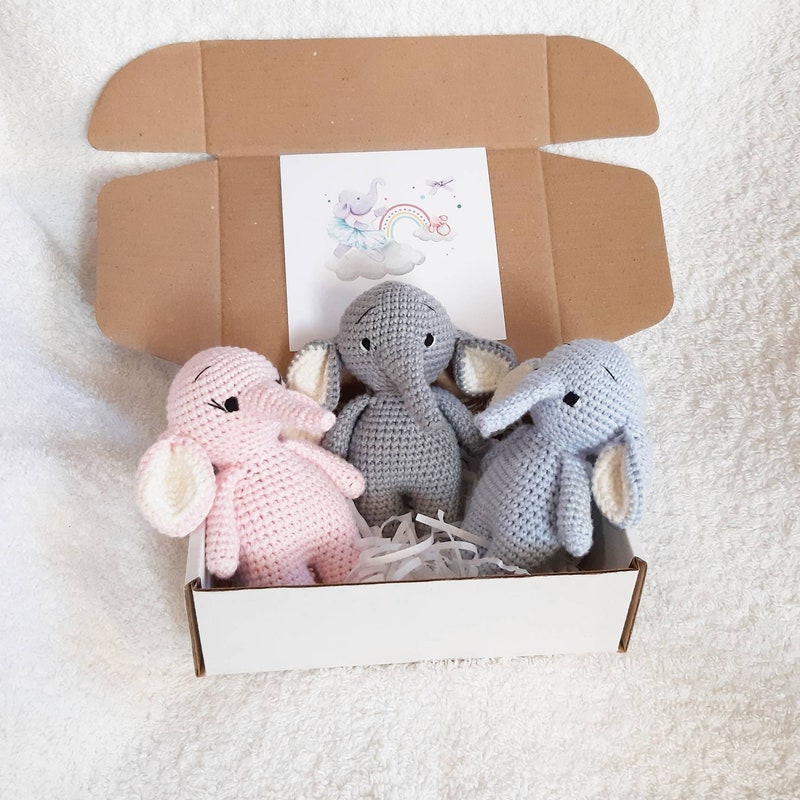 Blue Gray Elephant - Etsy