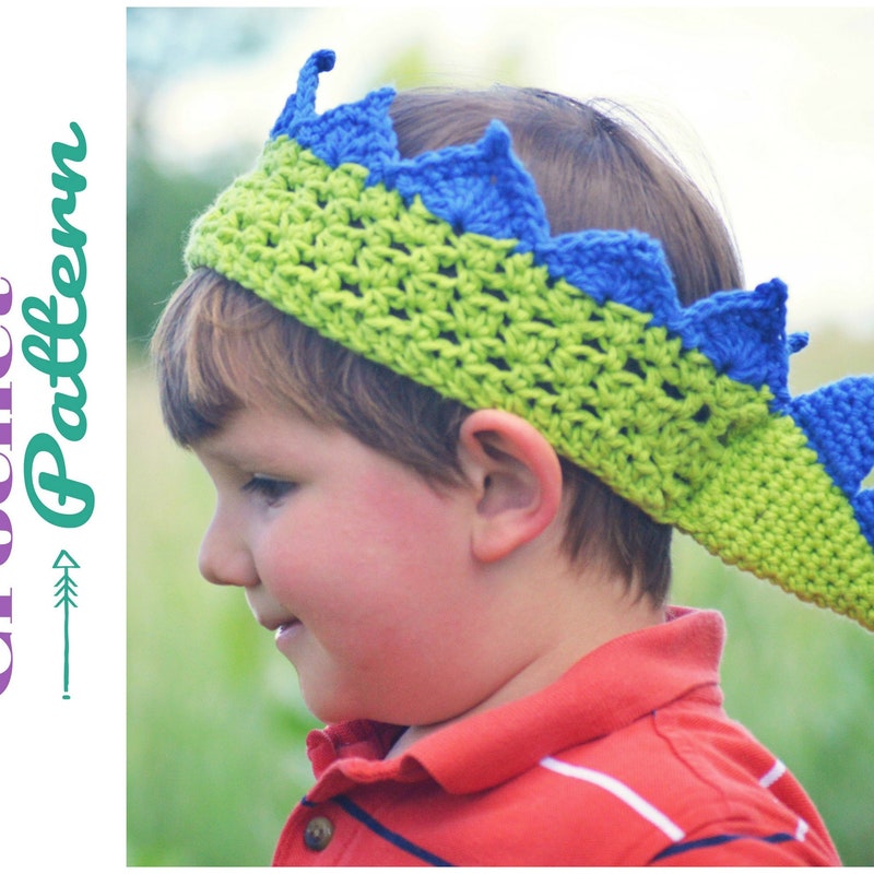 Dinosaur Crown - Etsy