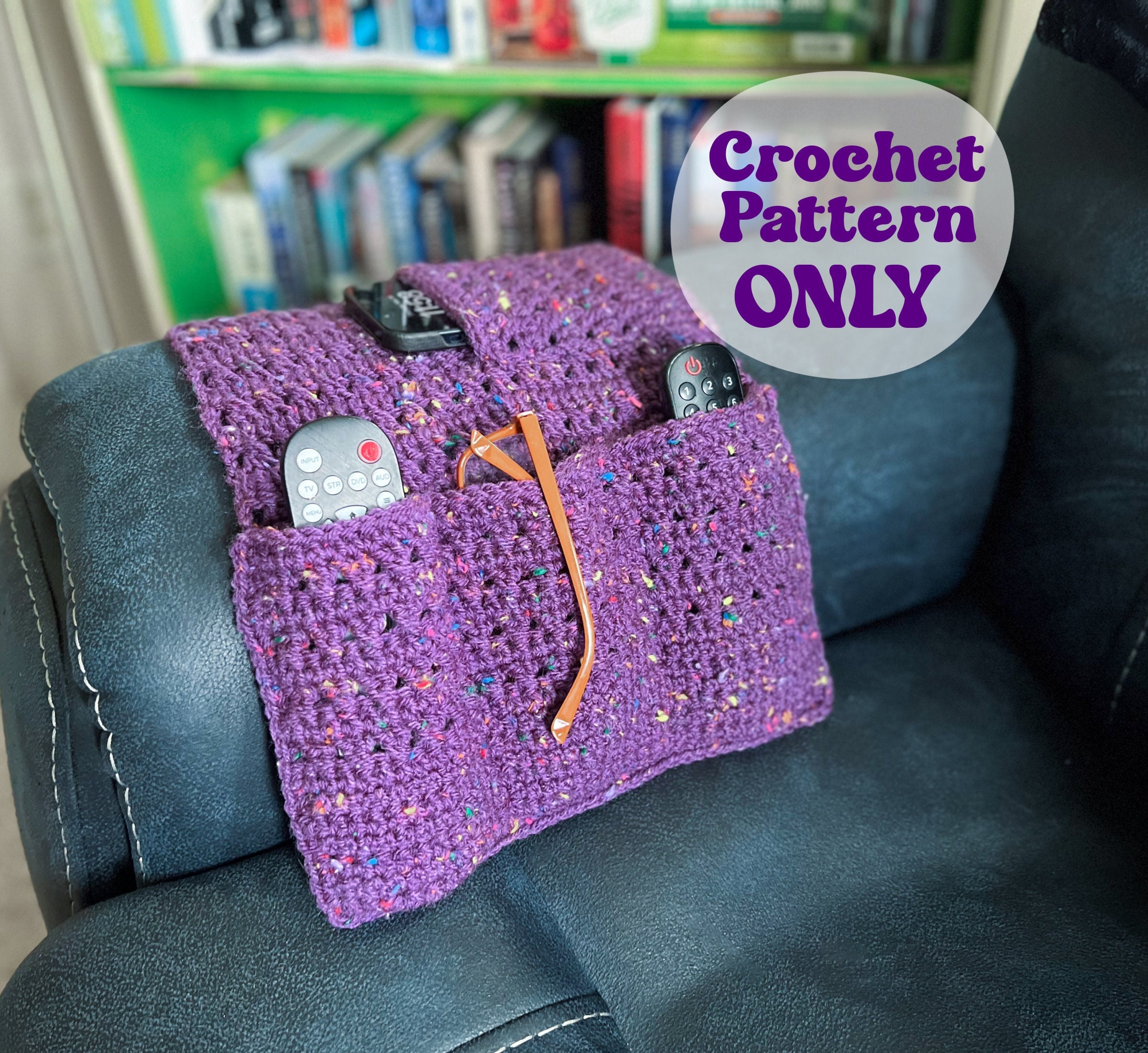 Crochet Remote Caddy Pattern