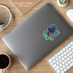 Yarn Therapy Decal, Funny Yarn Sticker, Holographic Decal, Yarn Lover ...