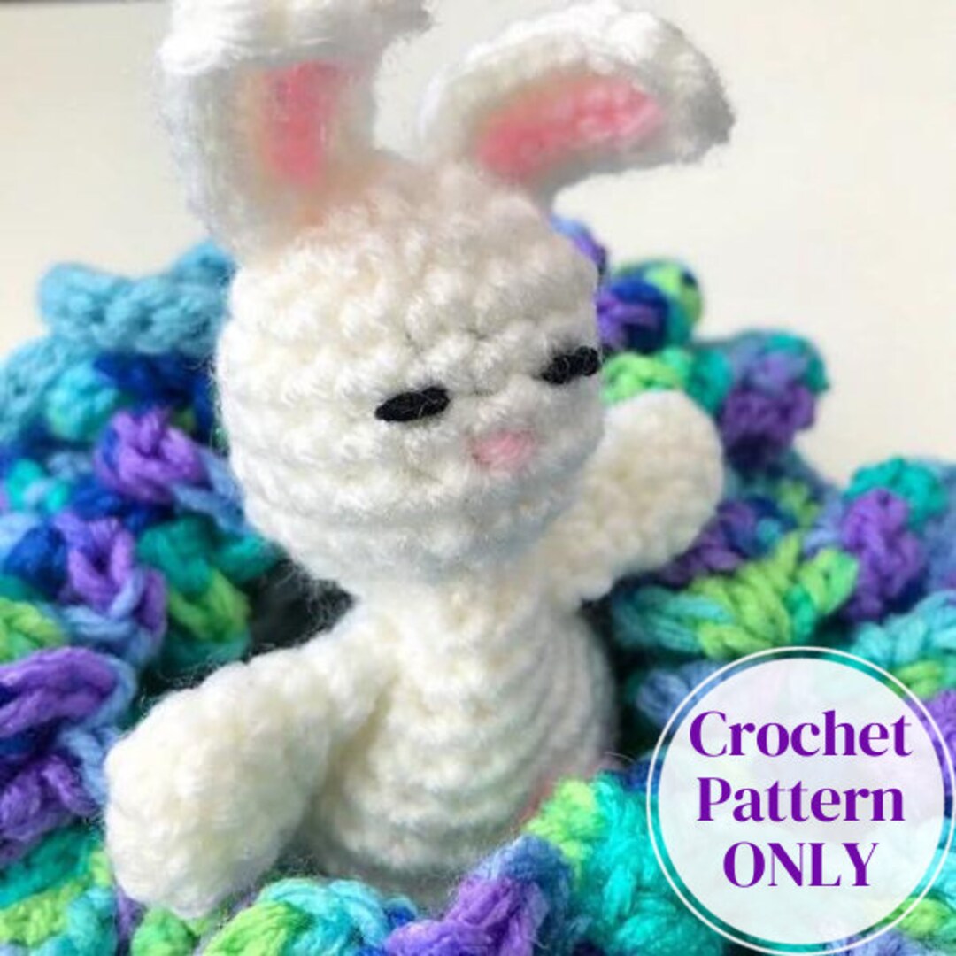 PDF Easter Bunny Amigurumi Crochet Pattern. Cute Easter Crochet ...