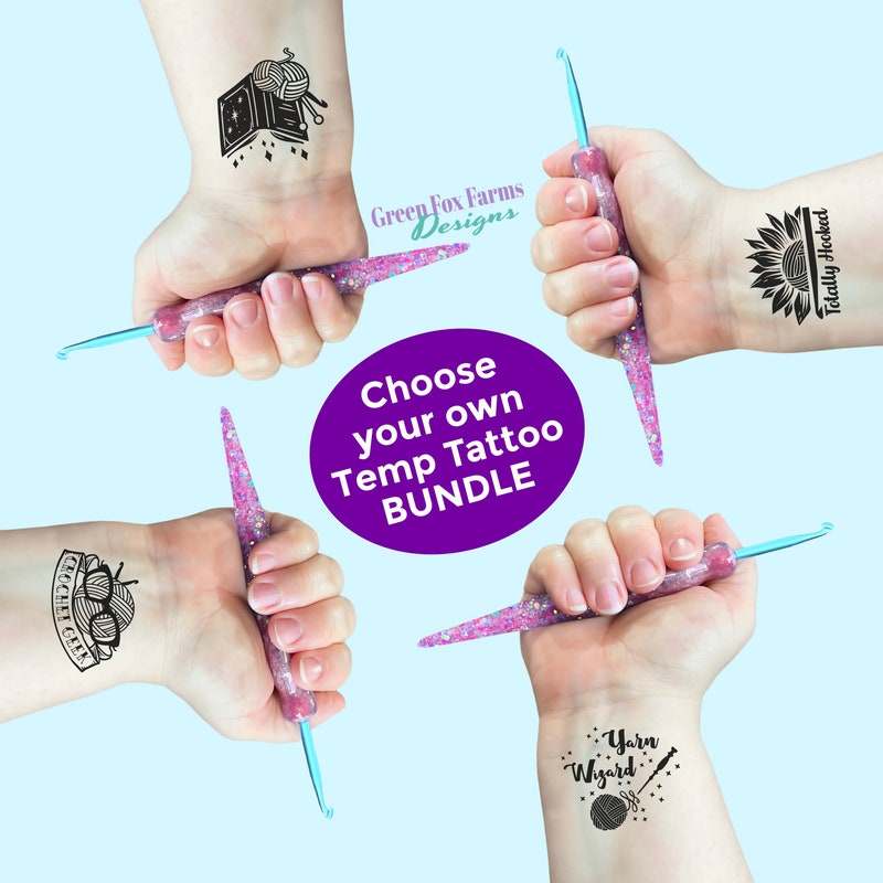 Temp Tattoos - Etsy