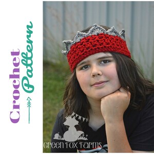 Crochet Patterns, Dinosaur Birthday, Crown Pattern, Toddler Gift ...