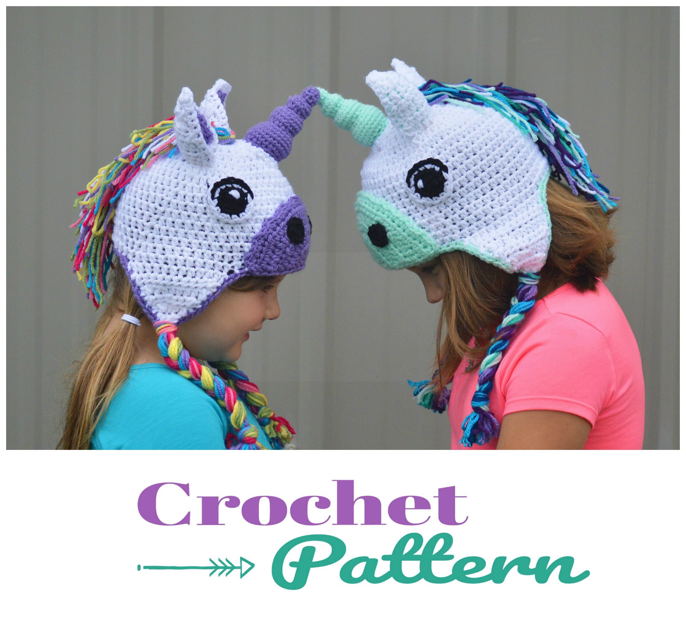 Crochet Patterns, Unicorn Hat, Unicorn Pattern, Crochet Hat Pattern ...