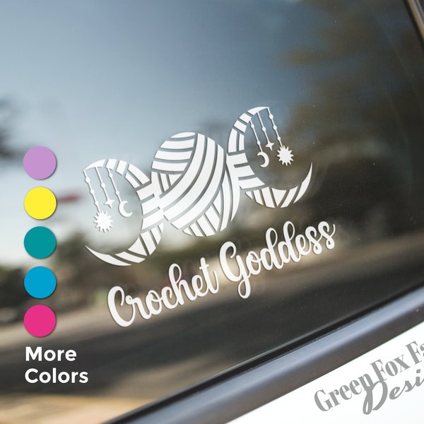 Knitting Vinyl Decal - Etsy