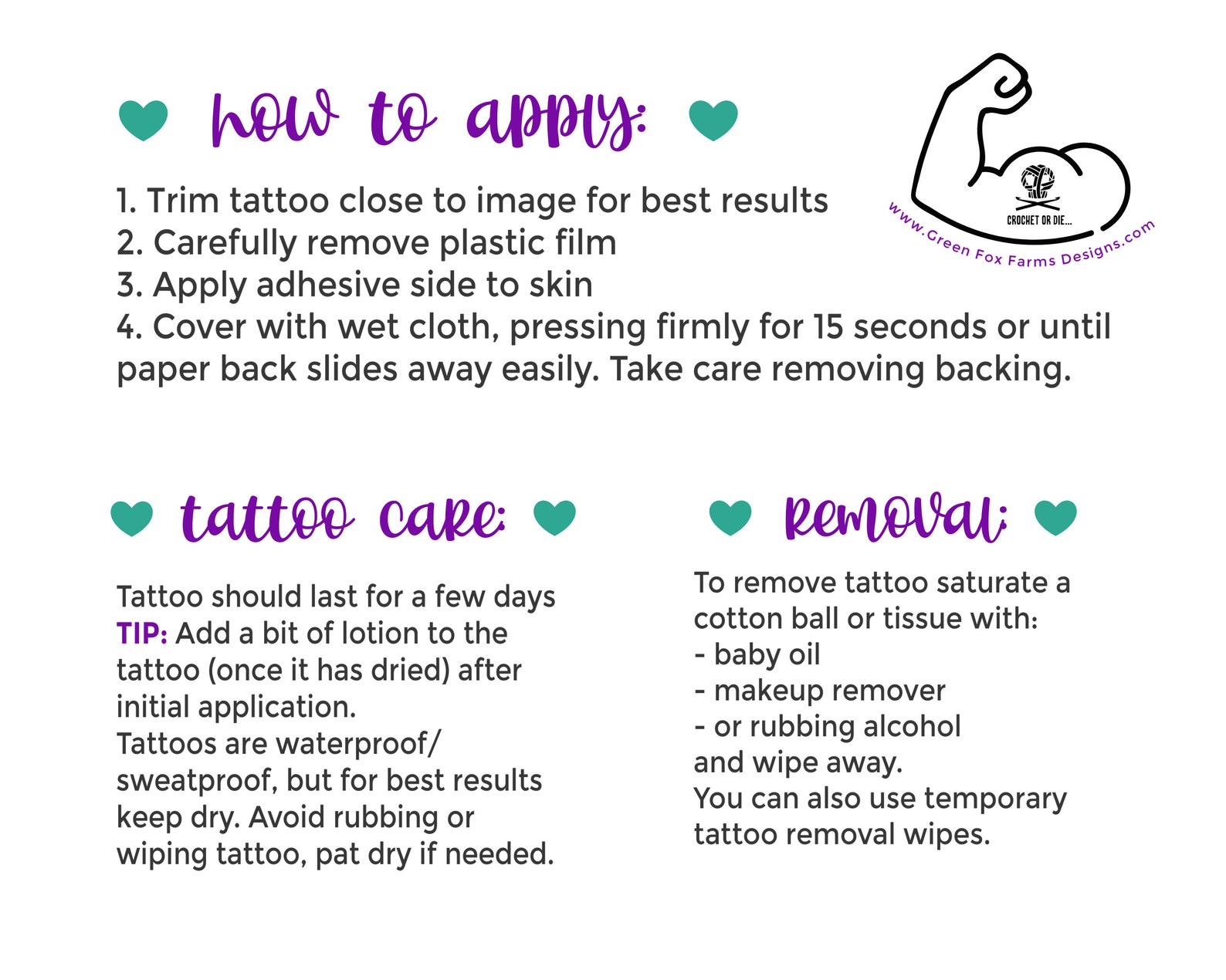 Yarn Wizard Temp Tattoo, Magical Yarn Lovers Body Art, Cute Temporary ...