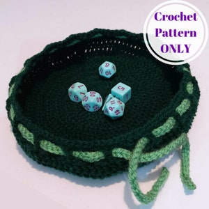 PDF Dice Bag BUNDLE Crochet Patterns! Dnd Dice Pocket Pouch + Potion ...