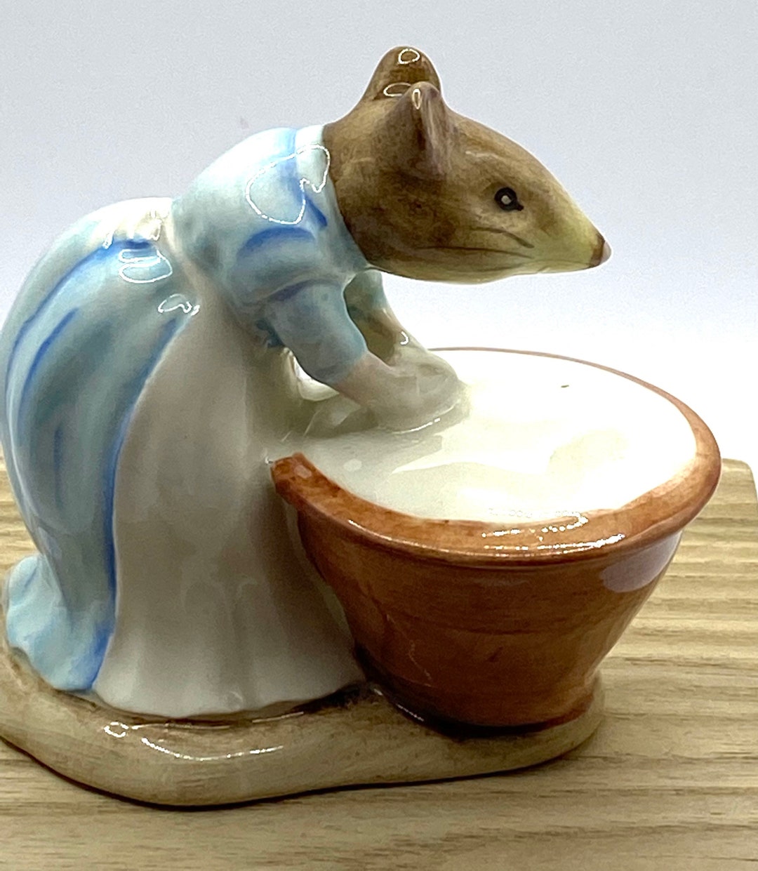 Vintage Beatrix Potter Figurine Anna Maria, Beswick China Ornament Anna ...