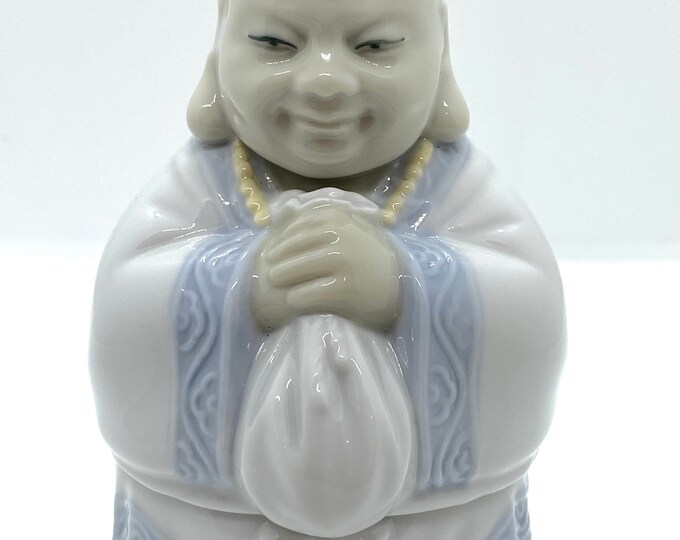 Lladro Porcelain Jewellery Box, Lladro Buddha Jewellery Pot in Original ...