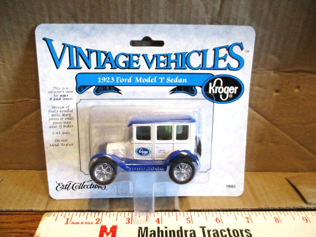 1923 Ford Model T Sedan Car Auto KROGER 1997 Vintage Vehicles Ertl ...