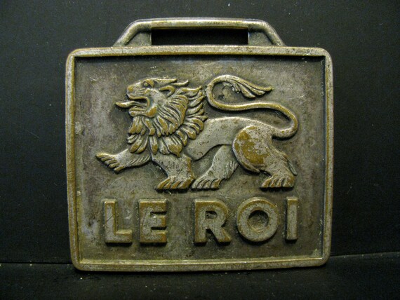 Le Roi Lion Logo & Newmatic Air Tools Rock Drill Double Sided - Etsy