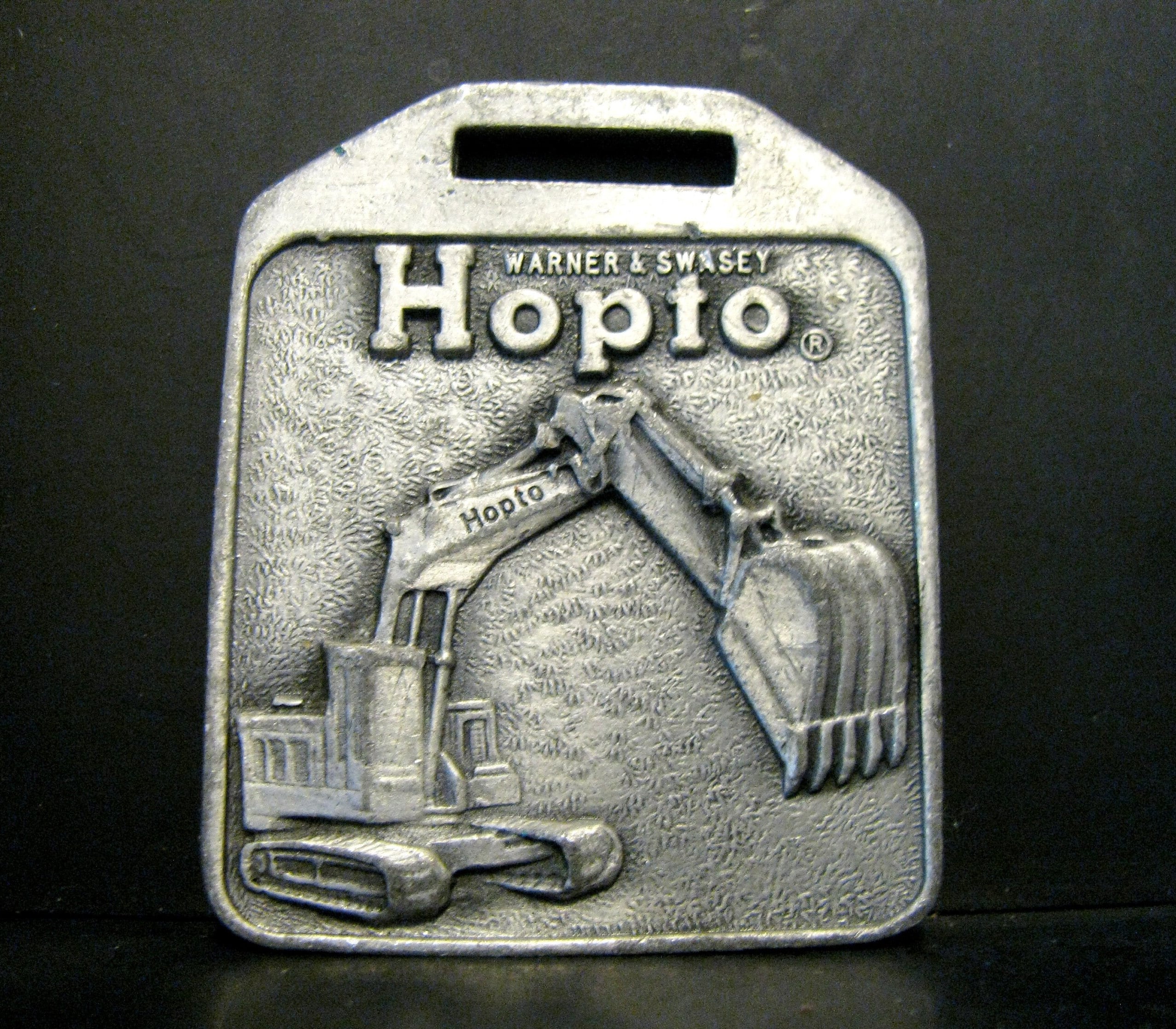 Vintage Warner & Swasey WS HOPTO Hydraulic Excavator Trackhoe Metal ...