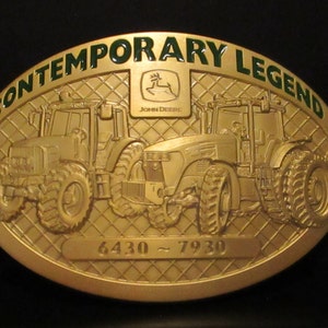 John Deere 6430 7930 Tractors Contemporary Legend Series 2007 Belt ...