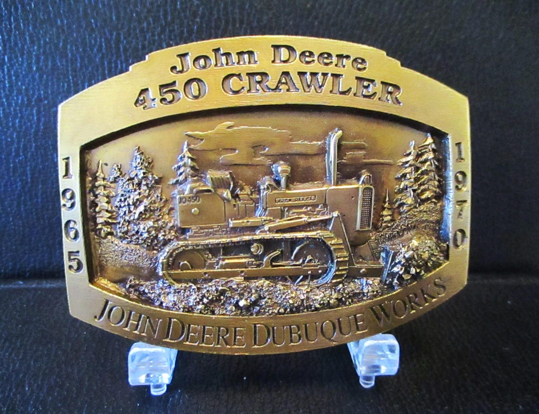 John Deere Dubuque Works 1965-1970 Model 450 Crawler Tractor Dozer ...
