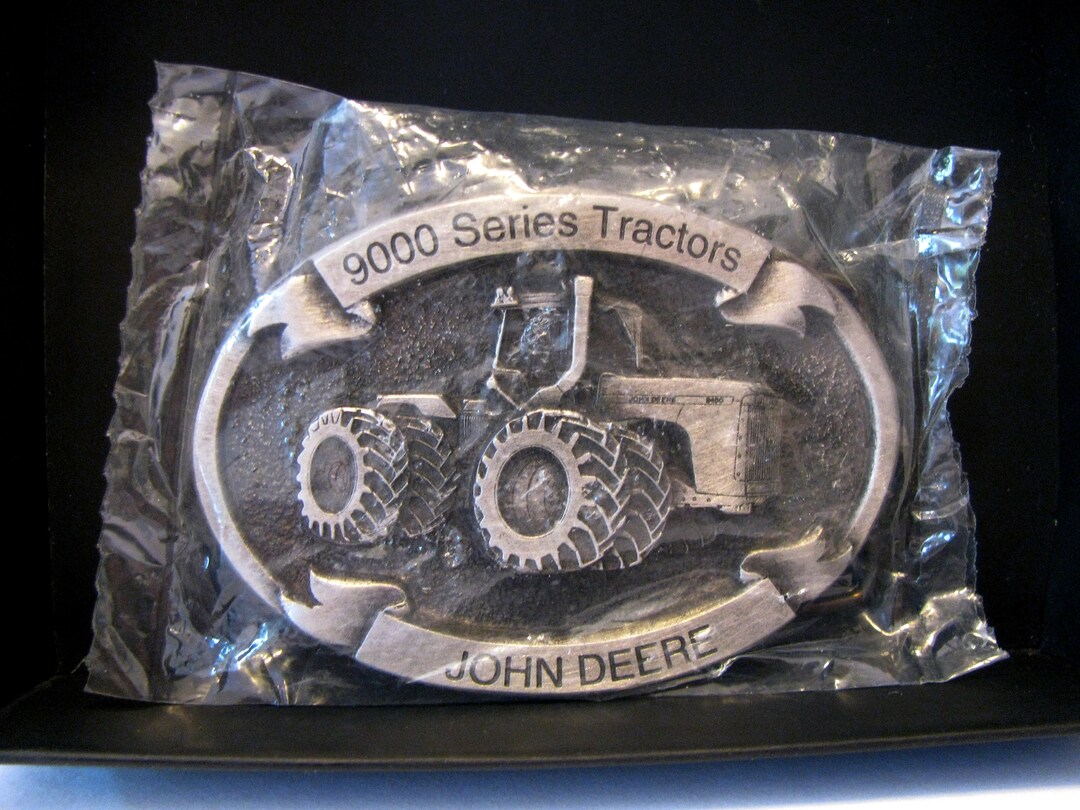 John Deere Waterloo Works 9400 4WD 9000 Series Tractor Belt Buckle ...