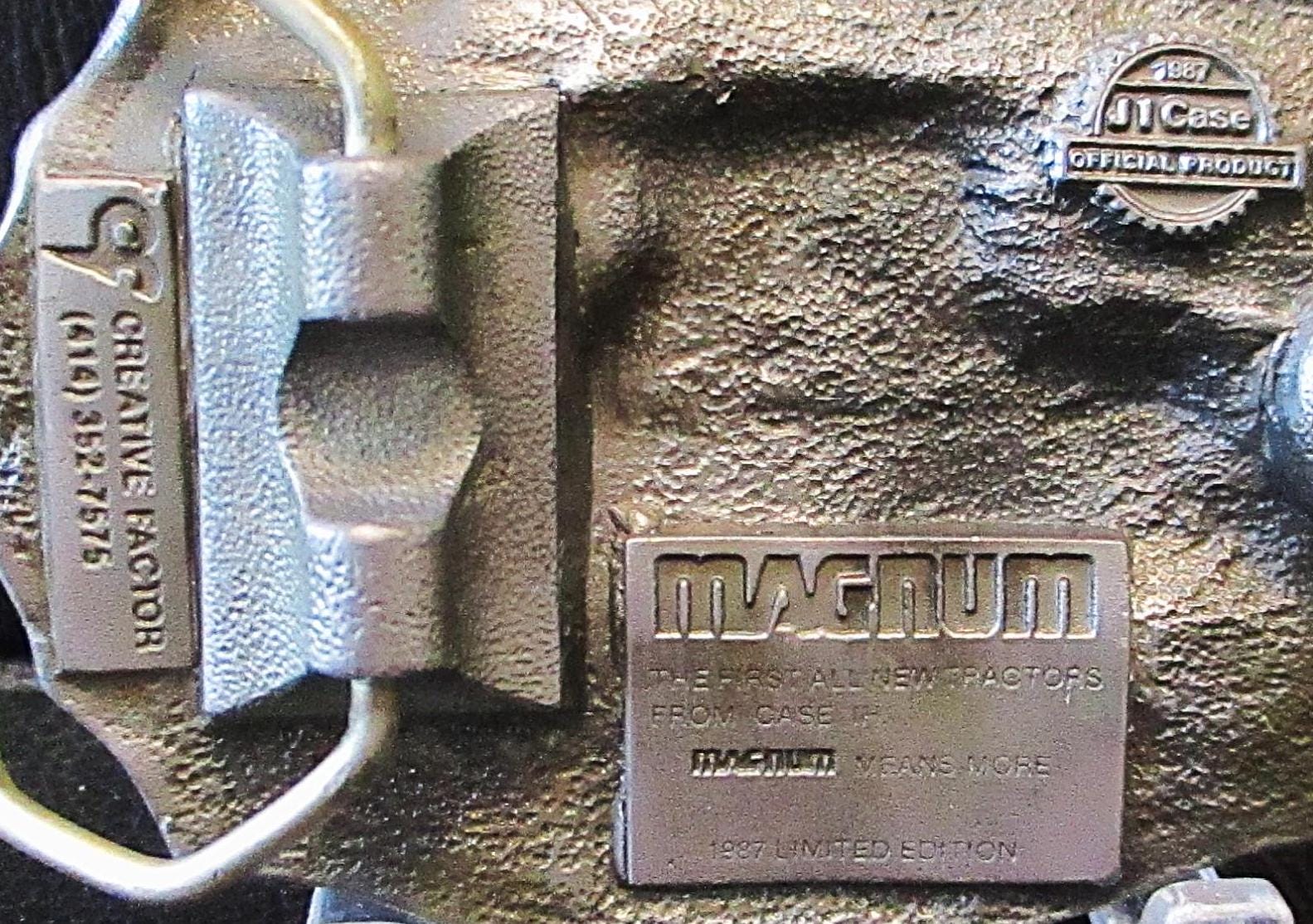 Case IH Magnum 7100 Series 7140 Tractor 1987 Introduction Pewter Belt ...