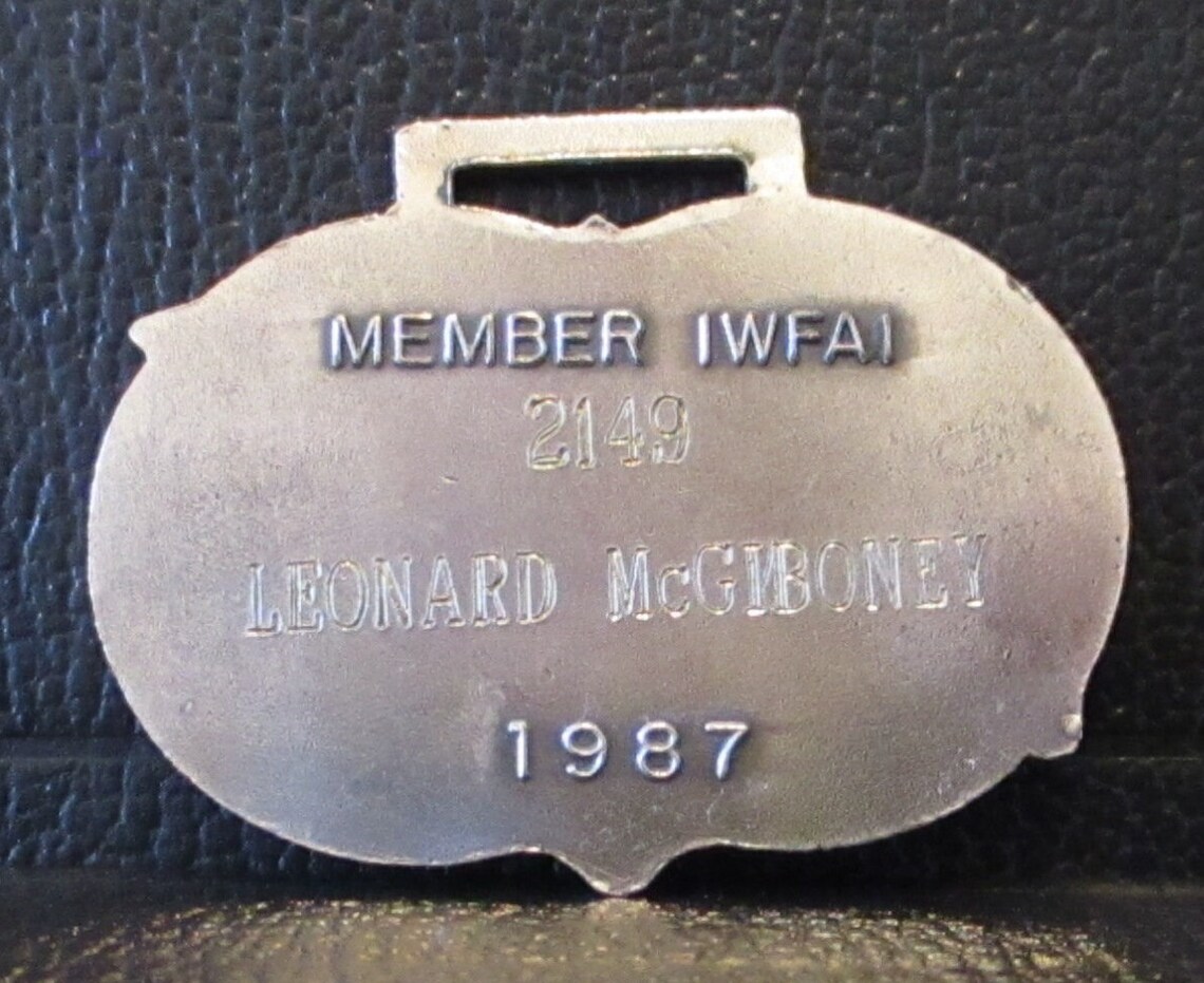 Bay City Power Shovel Dragline Crane Pocket Watch Fob 1987 IWFAI ...