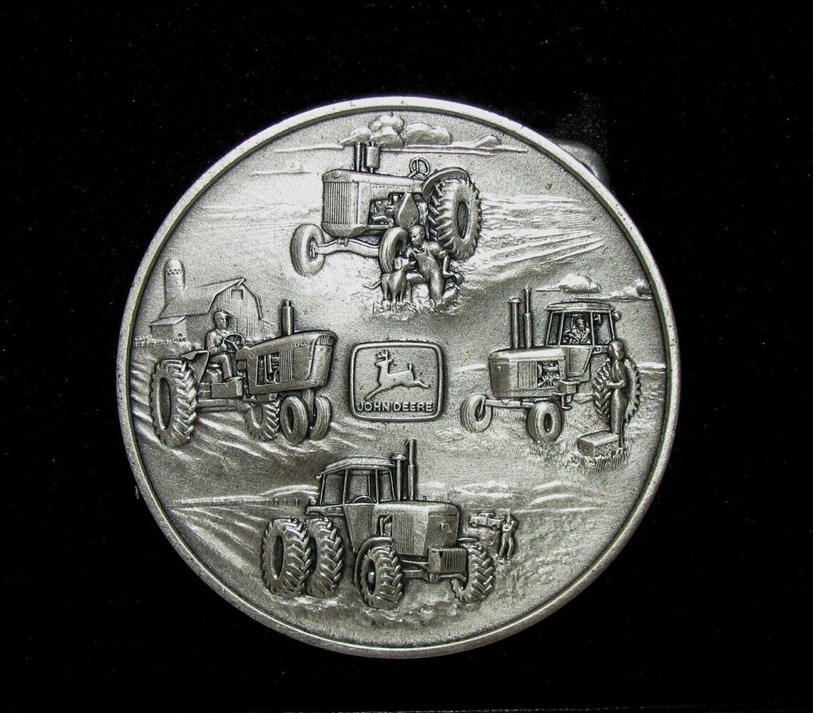 John Deere 4010 4630 830 50 Series Tractor Bronze .999 Silver Plated ...