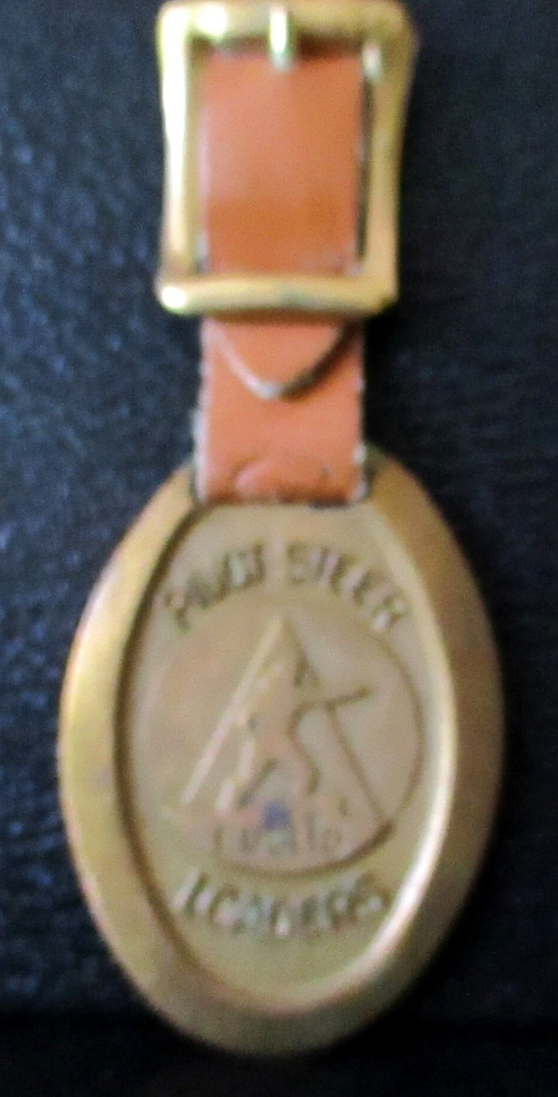 Vintage Euclid Pivot Steer Wheel Loader Brass Pocket Watch Fob 2 ...