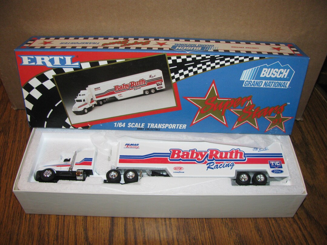 Ertl Super Stars 1993 Busch Grand National Baby Ruth Filmar Racing ...