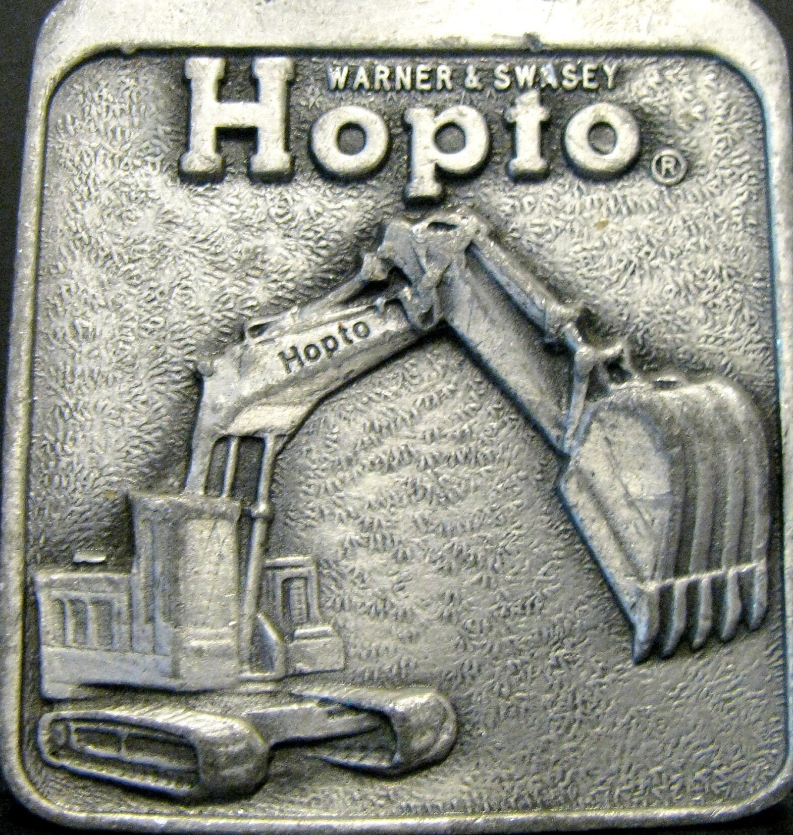 Vintage Warner & Swasey WS HOPTO Hydraulic Excavator Trackhoe Metal ...