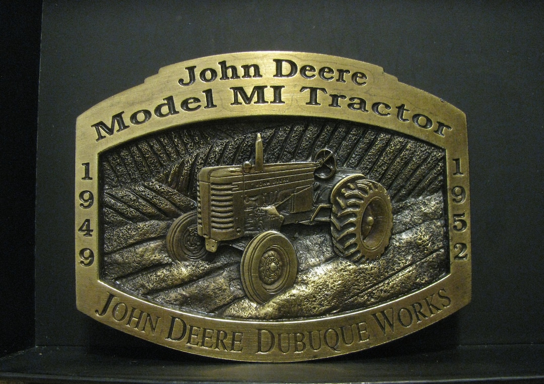 John Deere Construction Dubuque Works 1949-1952 MI INDUSTRIAL Wheel ...