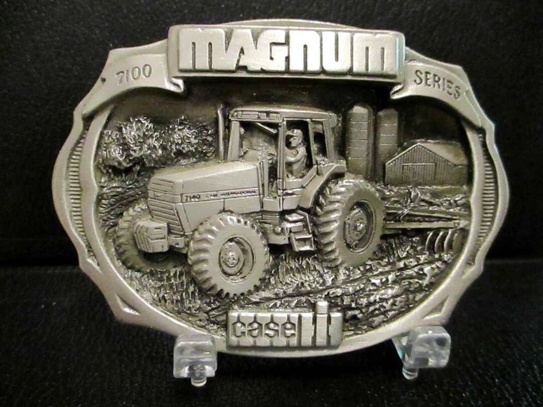 Case IH Magnum 7100 Series 7140 Tractor 1987 Introduction Pewter Belt ...