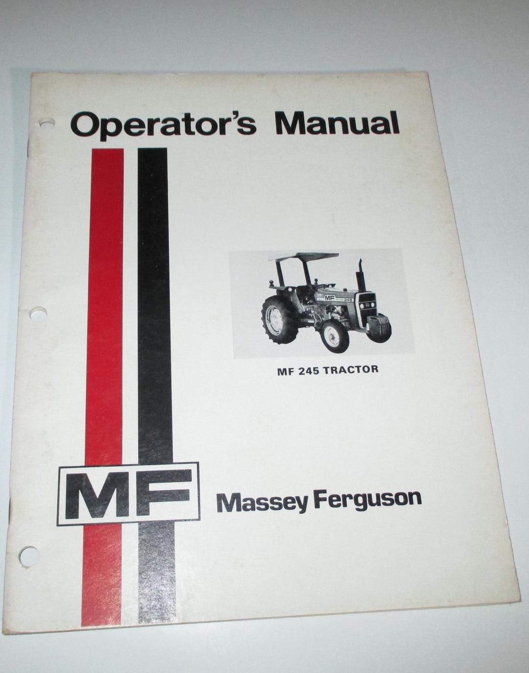 Massey Ferguson MF 245 Tractor Operators Owners Maintenance Manual Book 2-1977 ORIGINAL! - Etsy