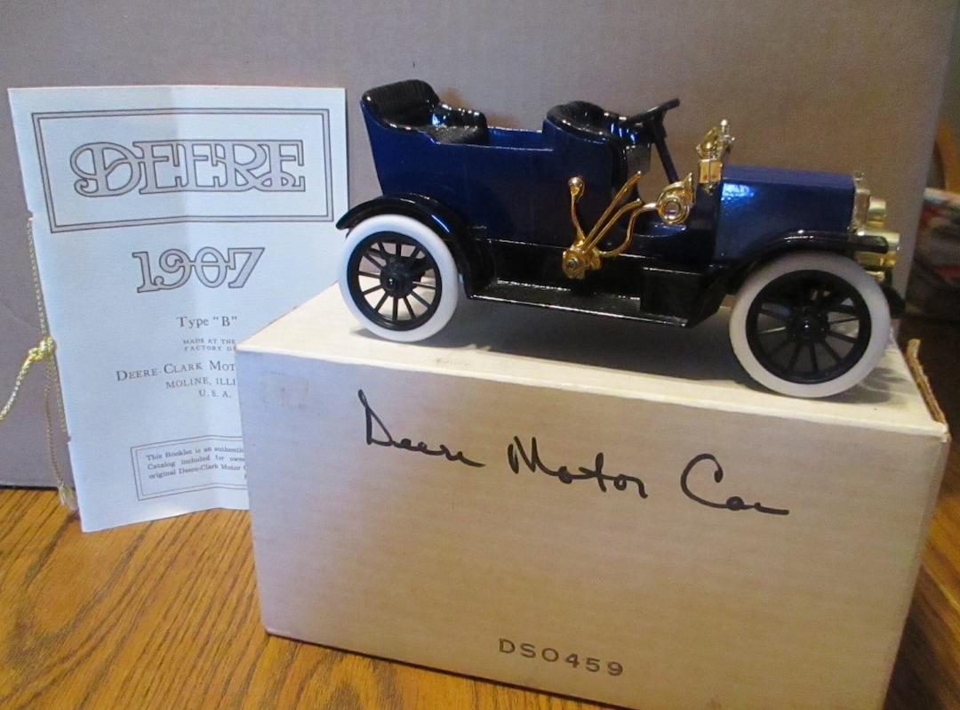 John Deere Clark Motor Car Company Moline Illinois 1907 Type "b" 4 ...